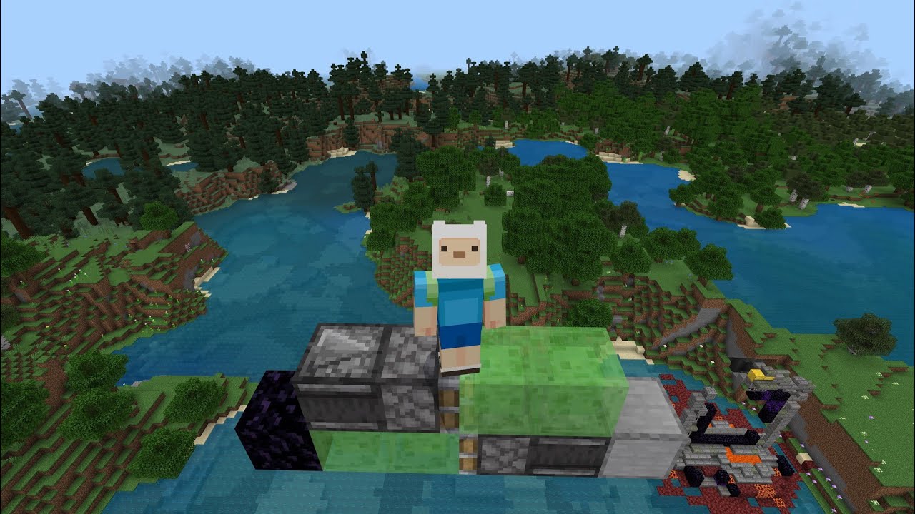 Cómo hacer máquinas voladoras en Minecraft - YouTube