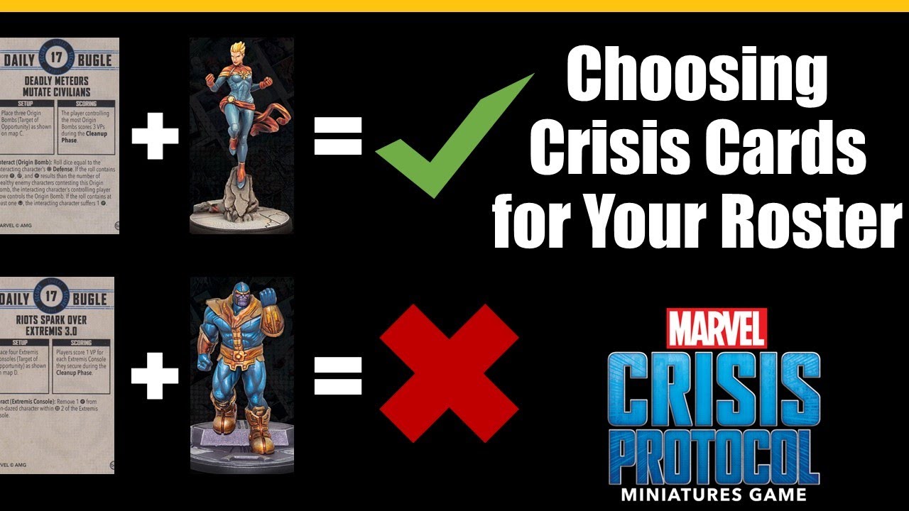 A Few Ways to Choose Your Crisis Cards, and Build Your Roster with a ...