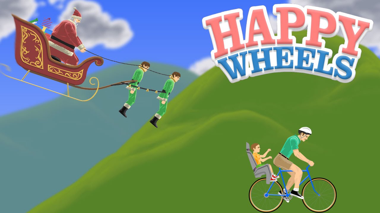 Happy Wheels - NO SANTA - YouTube