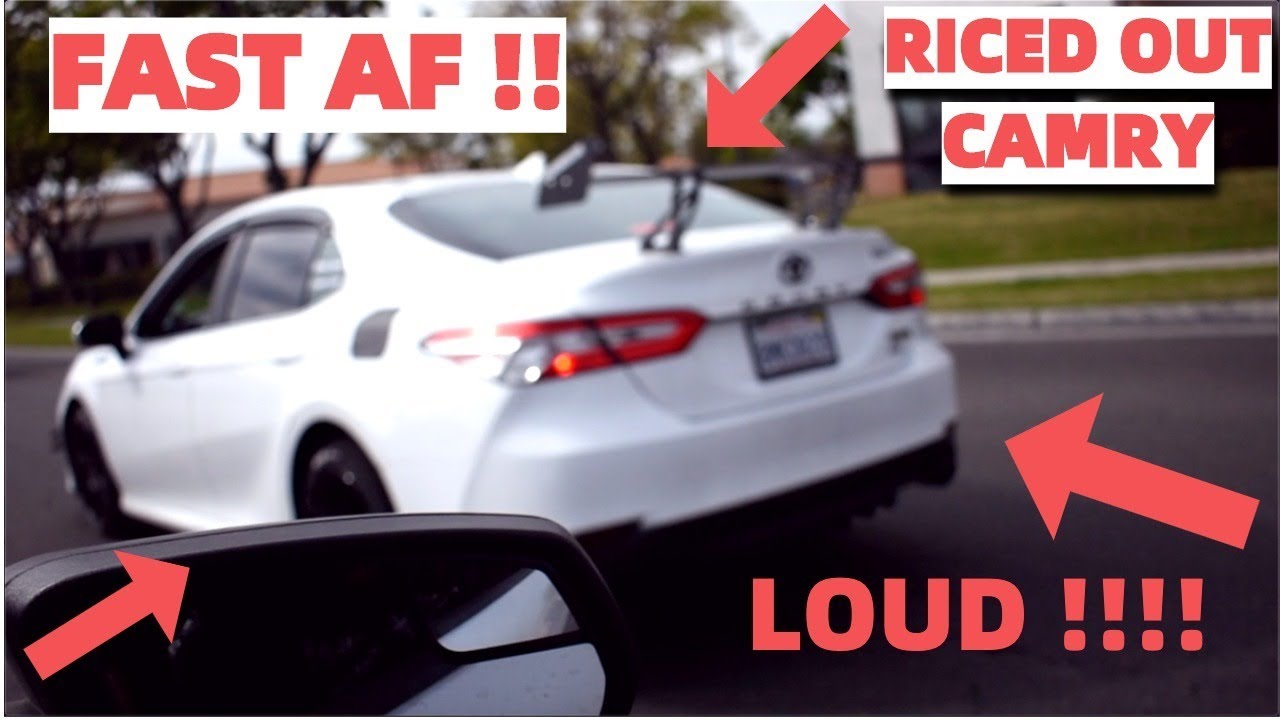 CAMRY RICED OUT !! FAST AND LOUD?!! - YouTube