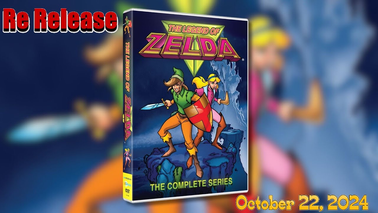 The Legend of Zelda The Complete Series DVD Re Release - YouTube