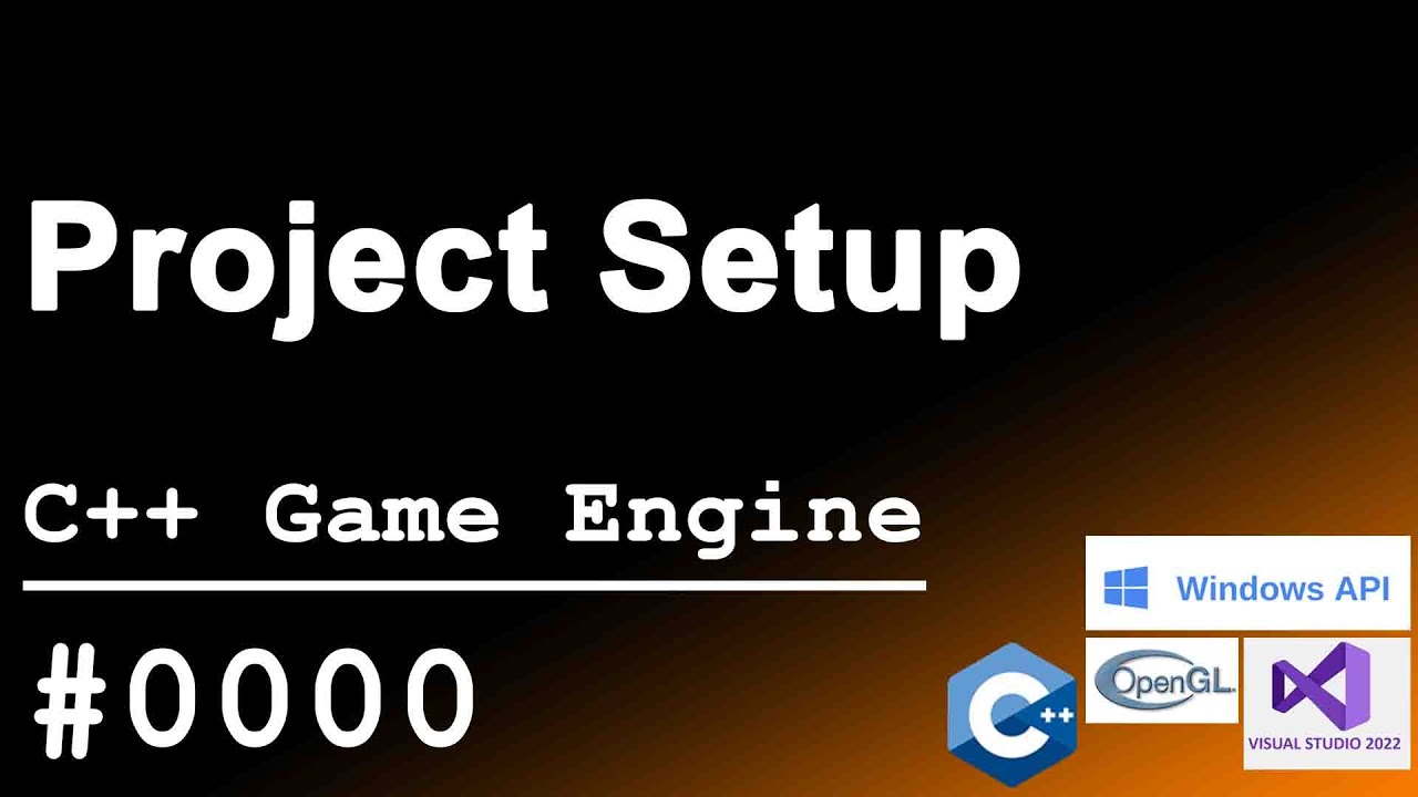 C++ Game Engine｜0000｜Setup empty project MSVS 2022 - YouTube