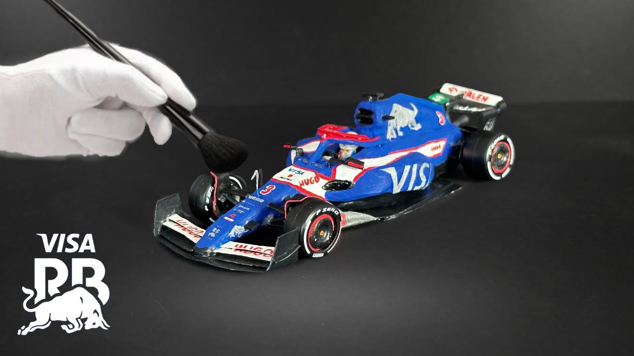 I Built an F1 2024 car from POLYMER CLAY - YouTube