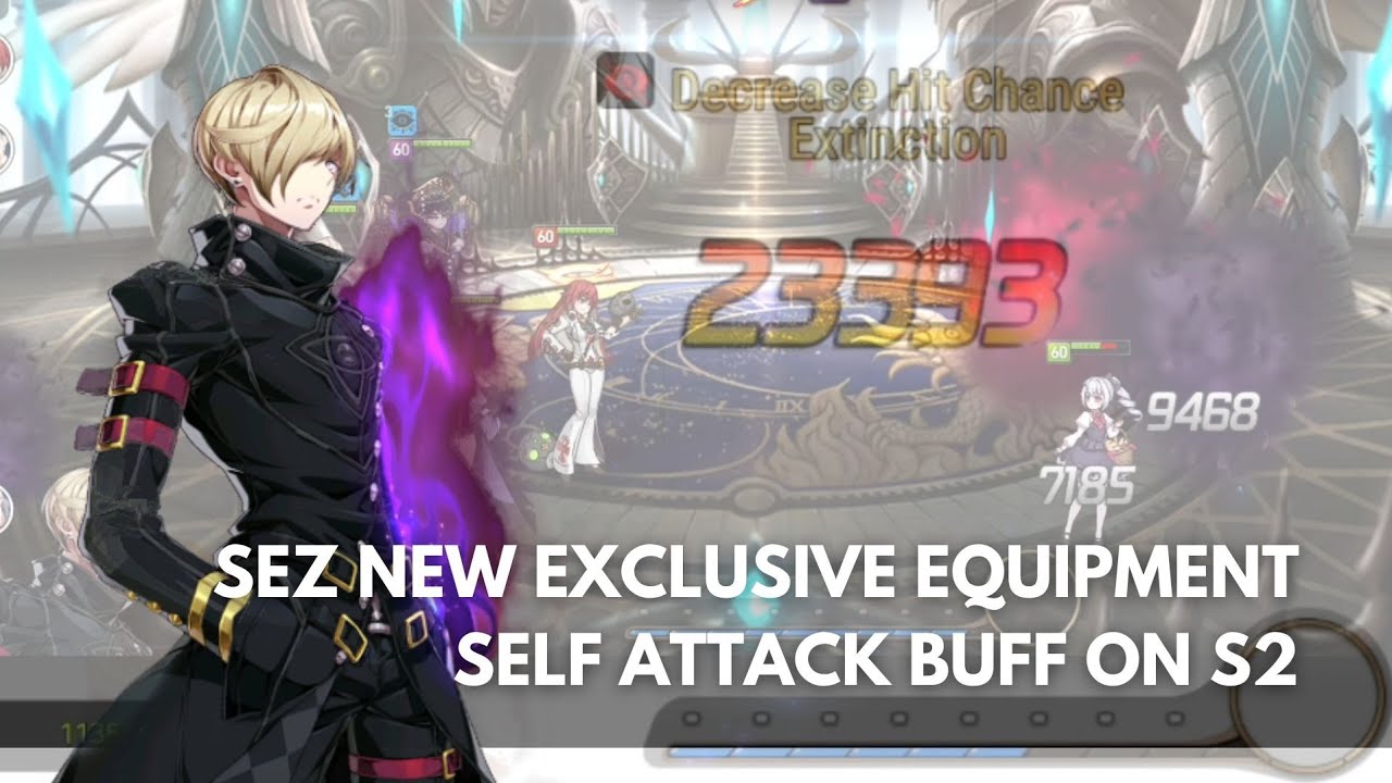 SEZ NEW EXCLUSIVE EQUIPMENT, NOW HE CAN JOIN MY CLEAVE TEAM... EPIC ...