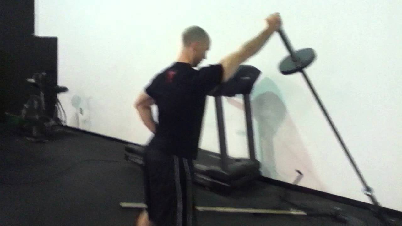 Squared Stance Landmine Press - YouTube