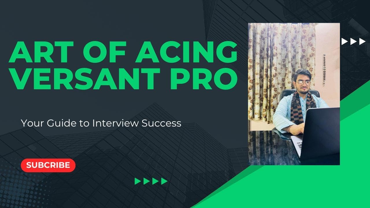 Non Voice Versant Pro / Bpo Versant Written Test - YouTube