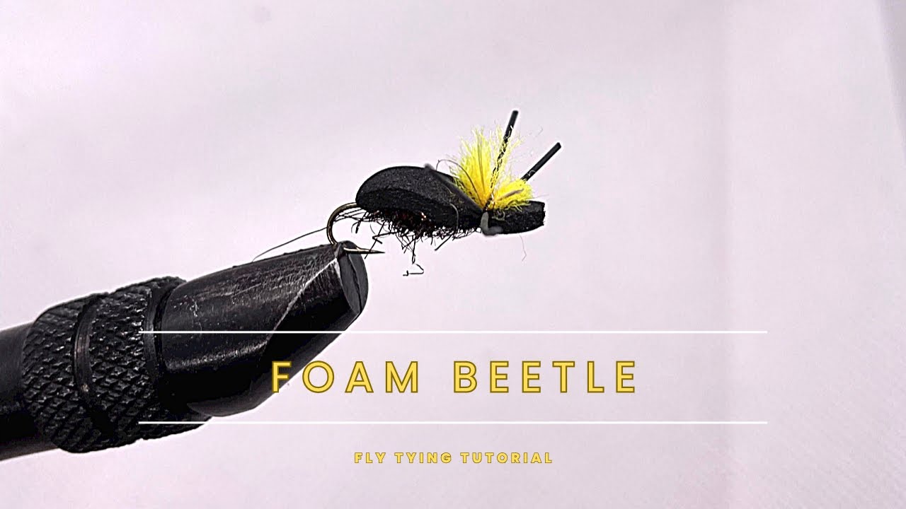 Foam Beetle - Fly Tying Instructional - YouTube