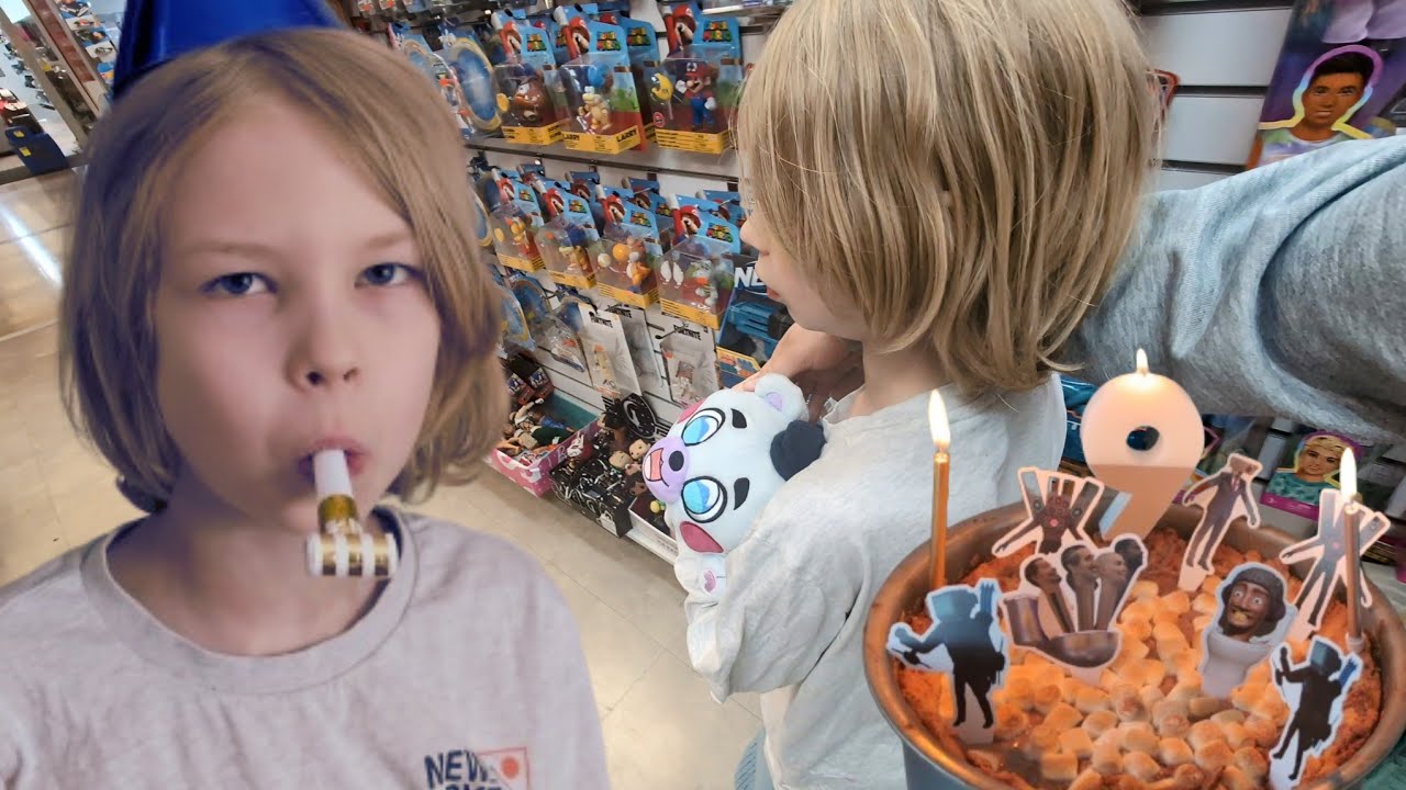 KIDS IN CHARGE! Artie's 9th Birthday 🥳🎂 - YouTube