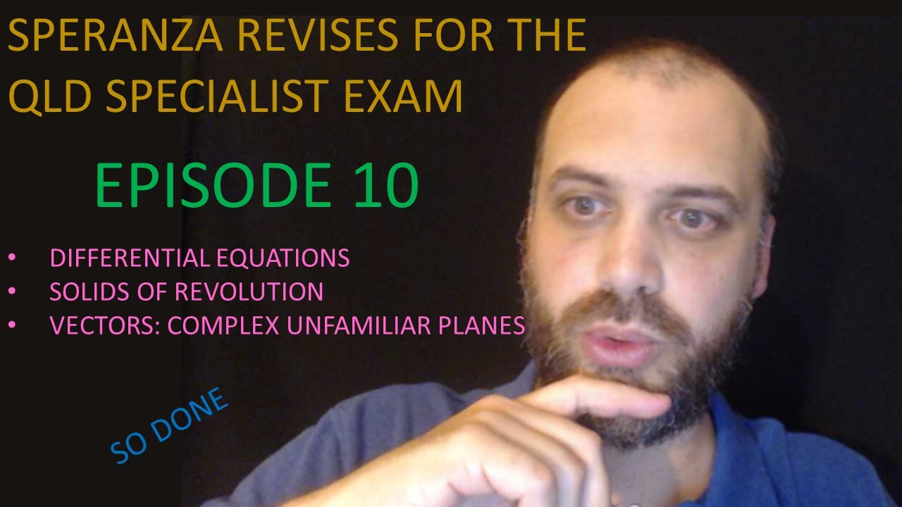 Revising for the QLD Specialist External Exam: Part 10 - YouTube