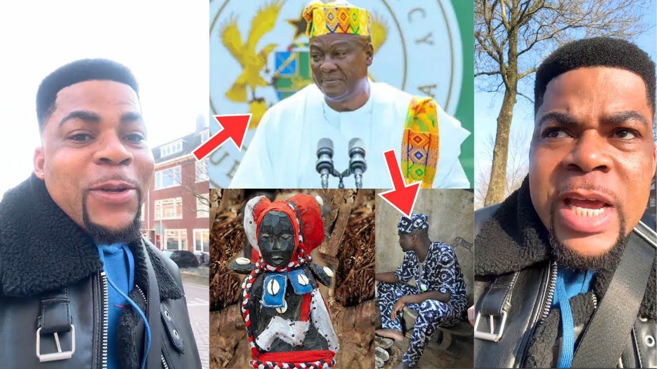 Oheneba David éxpose the sécret life of President John Mahama, f!re him ...