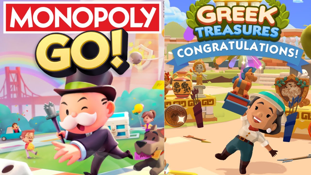 Monopoly Go! Greek Treasures Full Complete...... - YouTube