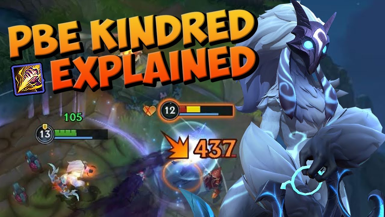 WILD RIFT KINDRED PBE EXPLAINED - Testing Clear, Abilities and Combos ...