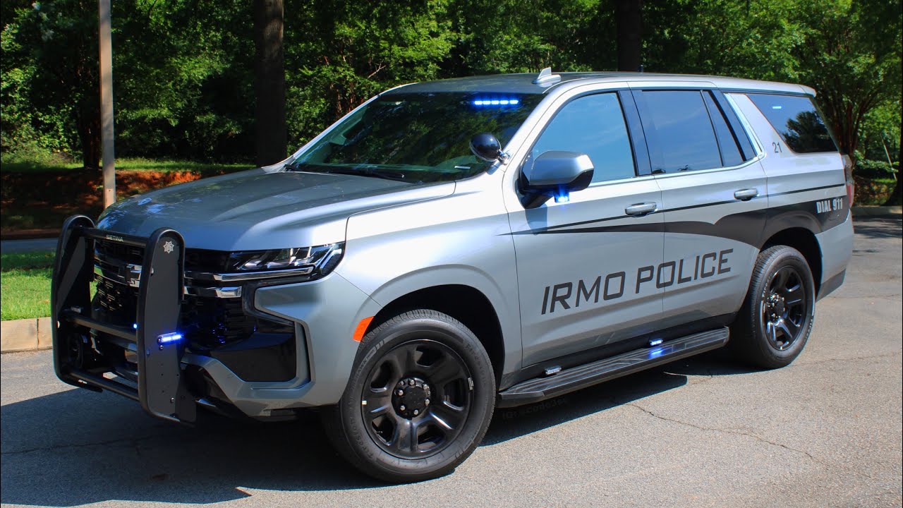 Irmo (SC) Police Department 2023 Chevy Tahoe - YouTube