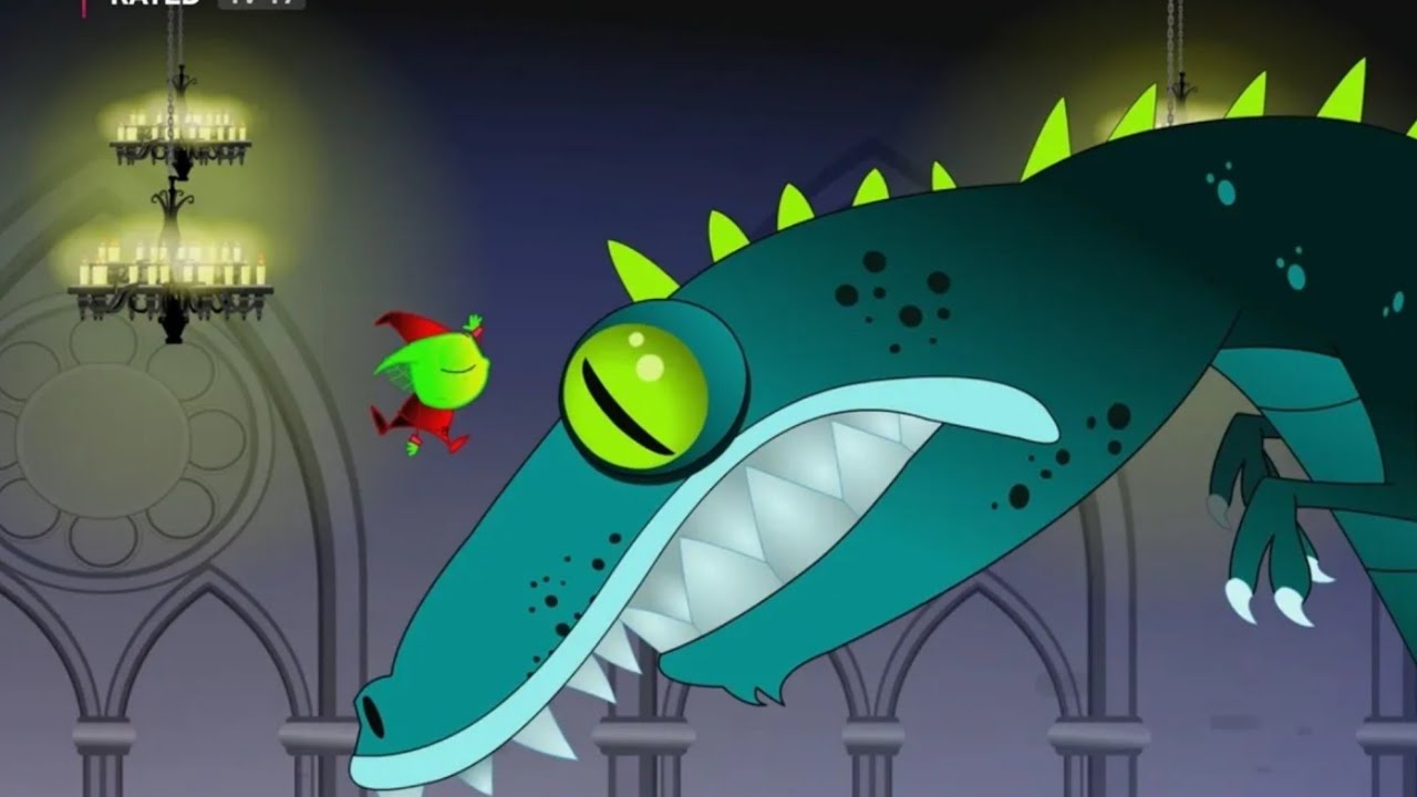 Sandra The Fairytale Detective [2009] Giant Loch Ness Lizard Screen ...