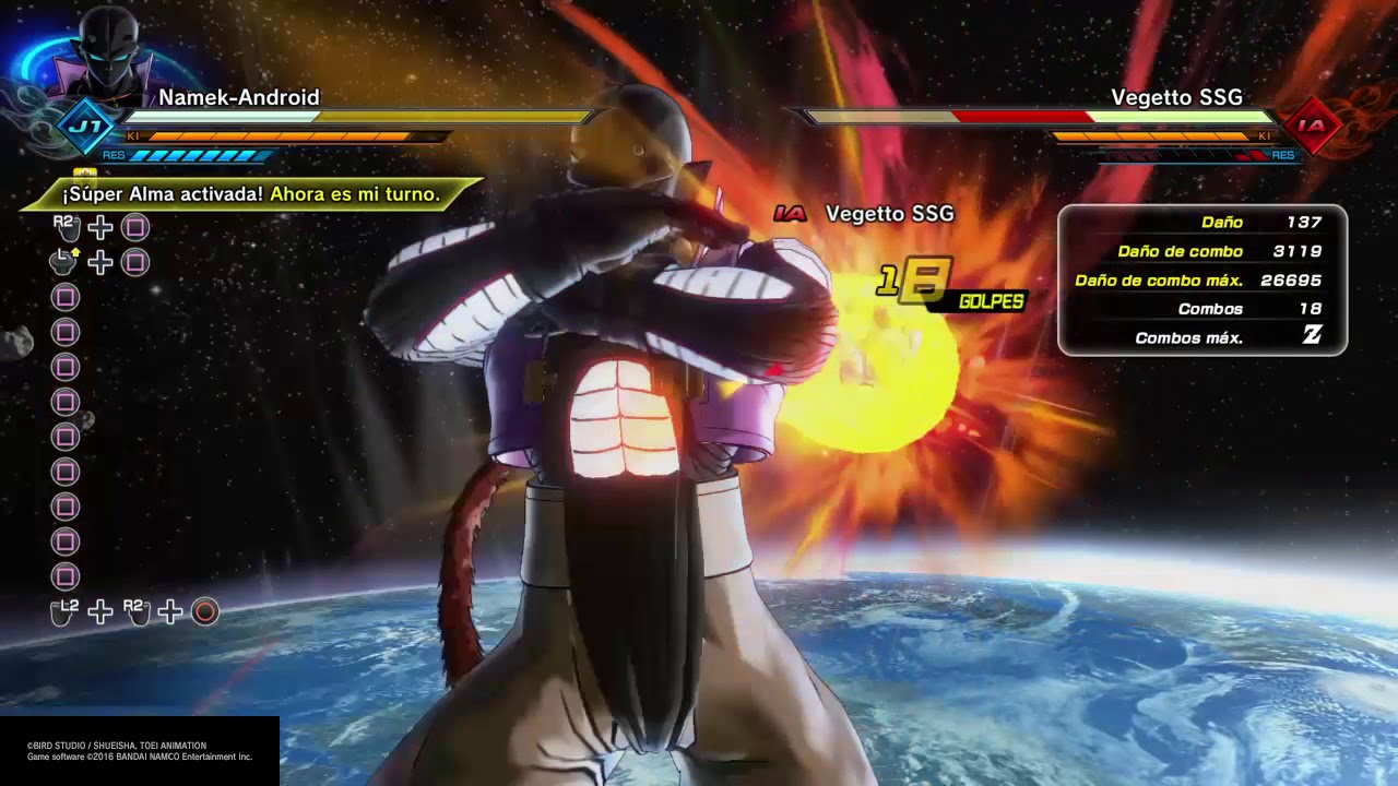 Db xenoverse 2 namek build combo version extended - YouTube