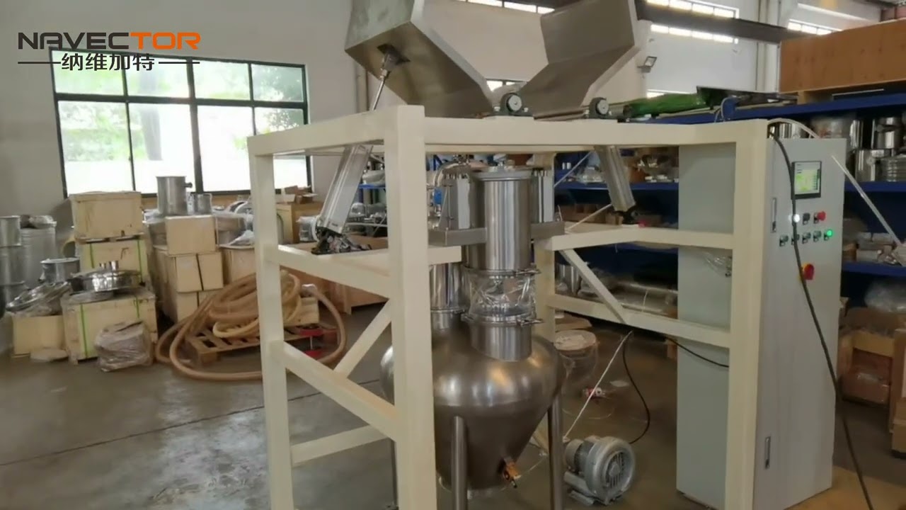 Dust Free Bulk Big Bag Discharger Unloading Stations Unloader System ...