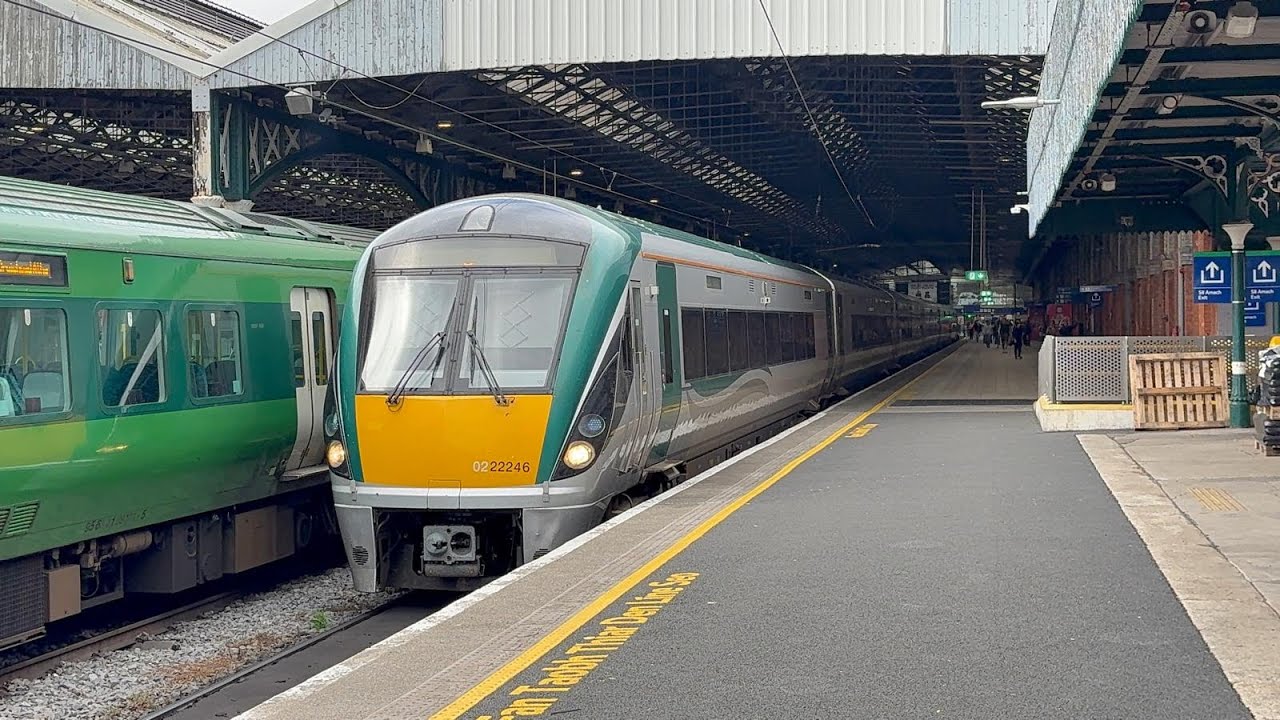 Trains at Dublin Connolly, Ireland | Irish Railway #1 - YouTube