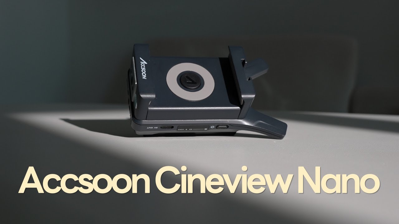 자신의 핸드폰을 무선 영상 모니터로!! 가성비 최강 Accsoon Cineview Nano!! (내돈내산) - YouTube