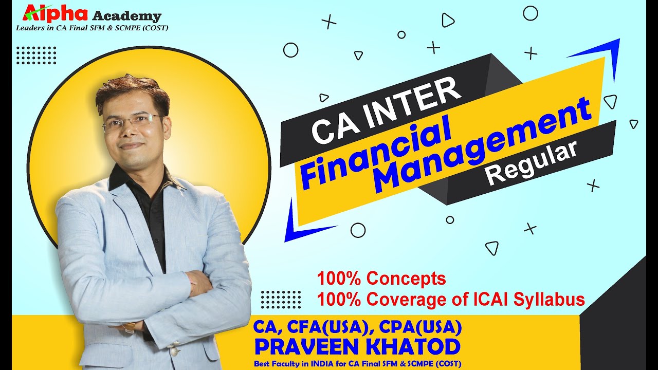 Inter FM Demo LEVERAGES | Financial Management | CA Inter FM | CMA ...