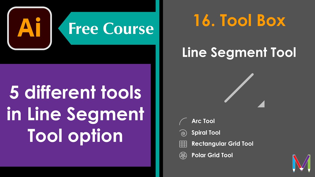 Line Segment Tool Illustrator | Adobe Illustrator tutorials (Hindi ...