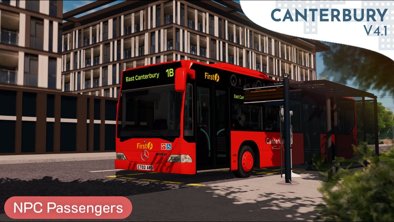 canterbury and district bus simulator - YouTube