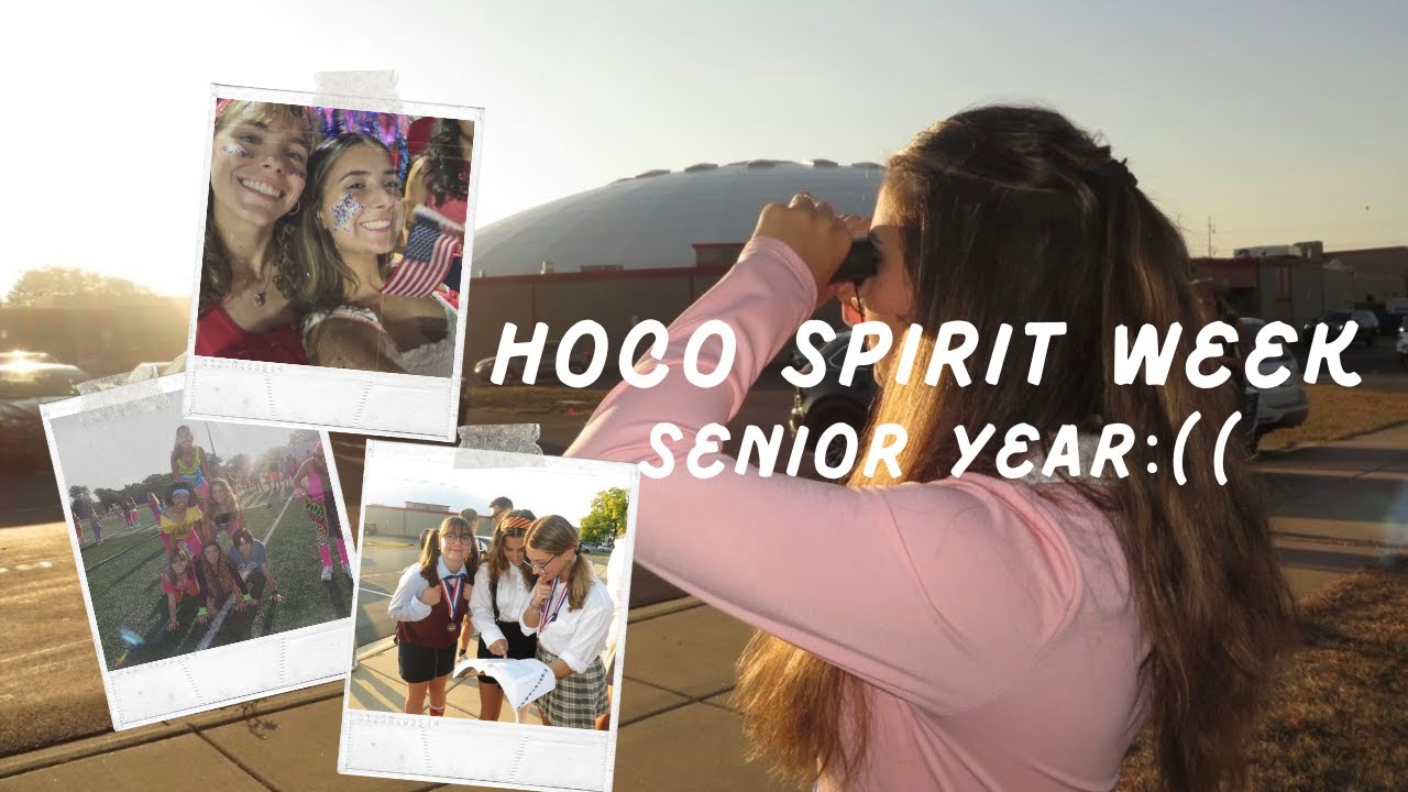 HOCO SPIRIT WEEK VLOG - senior diaries - YouTube