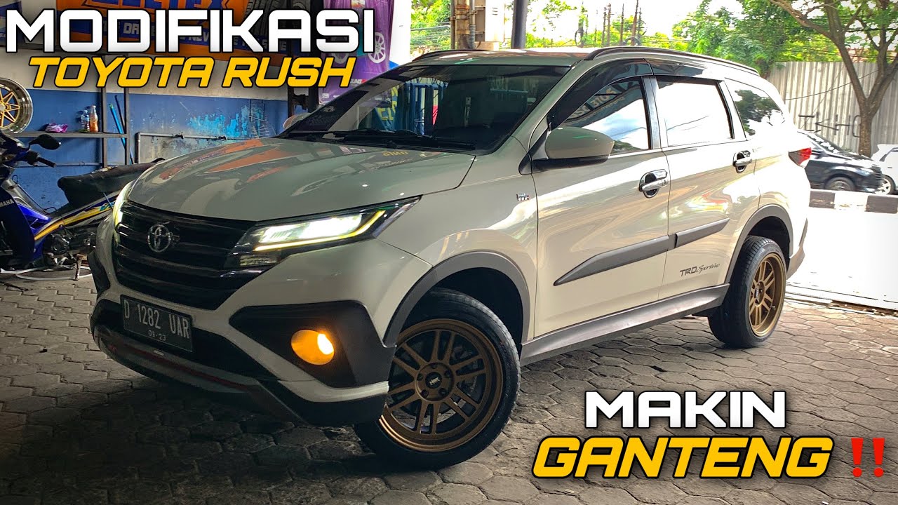 Modifikasi Velg Buat Toyota Rush pake Hsr Fg Bly01 Ring 18 Makin Ganteng Boss!!! - YouTube