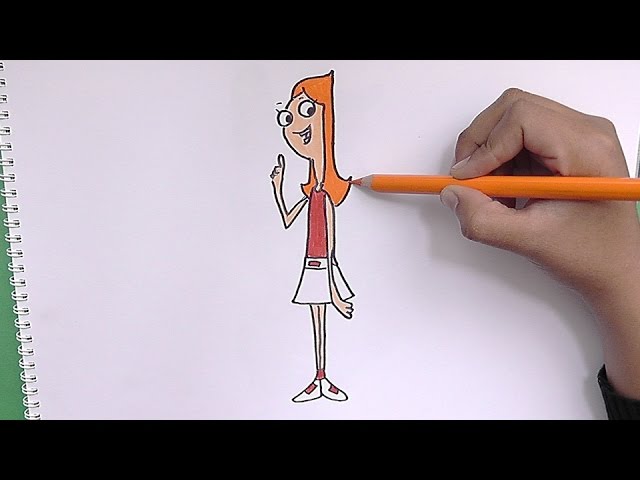 Como Desenhar Candace Como Desenhar Os Personagens De Phineas E Ferb