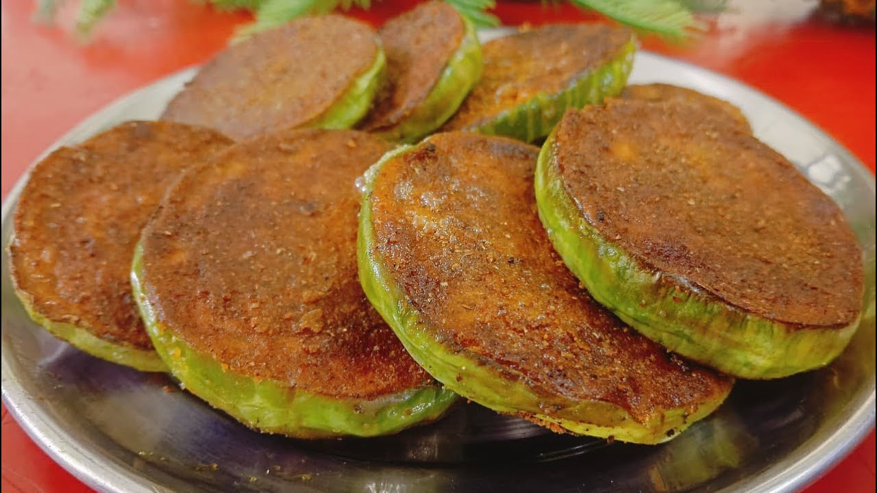 बैंगन फ्राई | Crispy Baigan fry | Brinjal Fry Recipe | Bimalatudu - YouTube