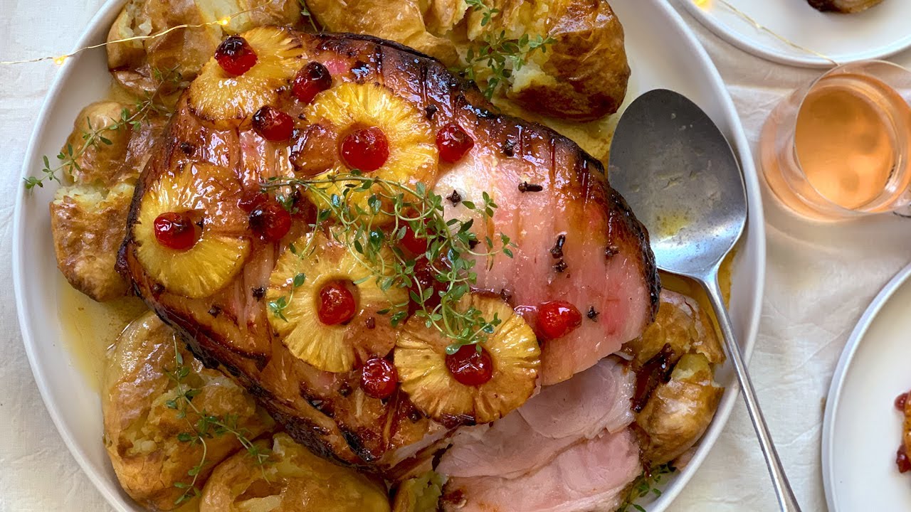 Traditional festive gammon - YouTube