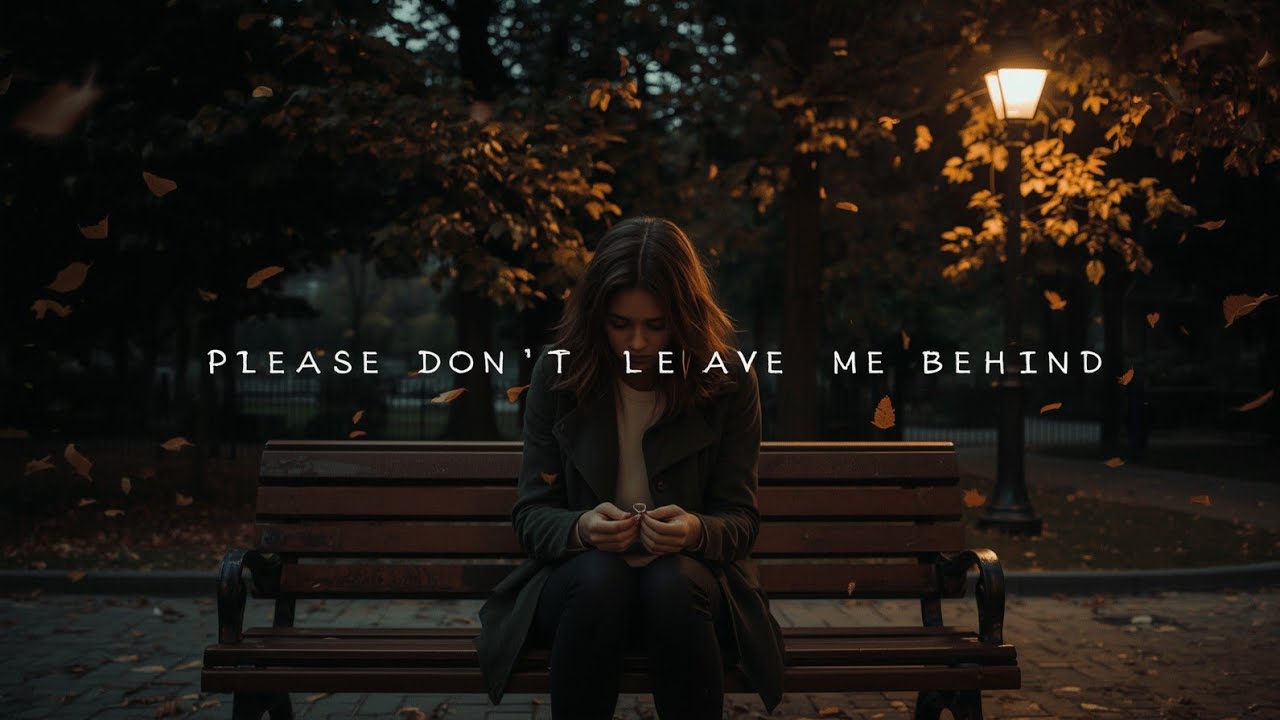 PLEASE DON'T LEAVE ME BEHIND💔New Song Emotional Lyrics|🫶#sadsong - YouTube