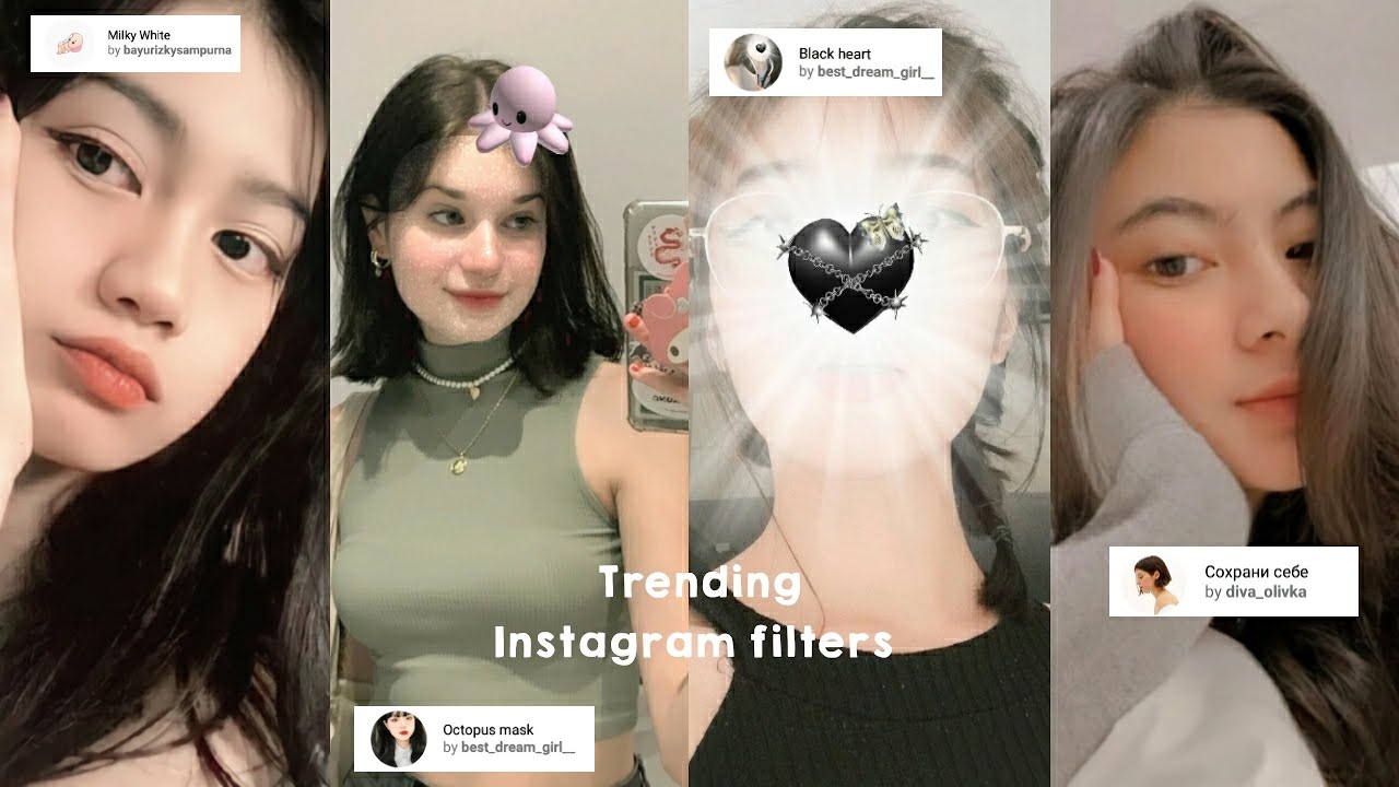 Trending Instagram Filters 2022 | You Must Try | Trendy Aesthetic ...