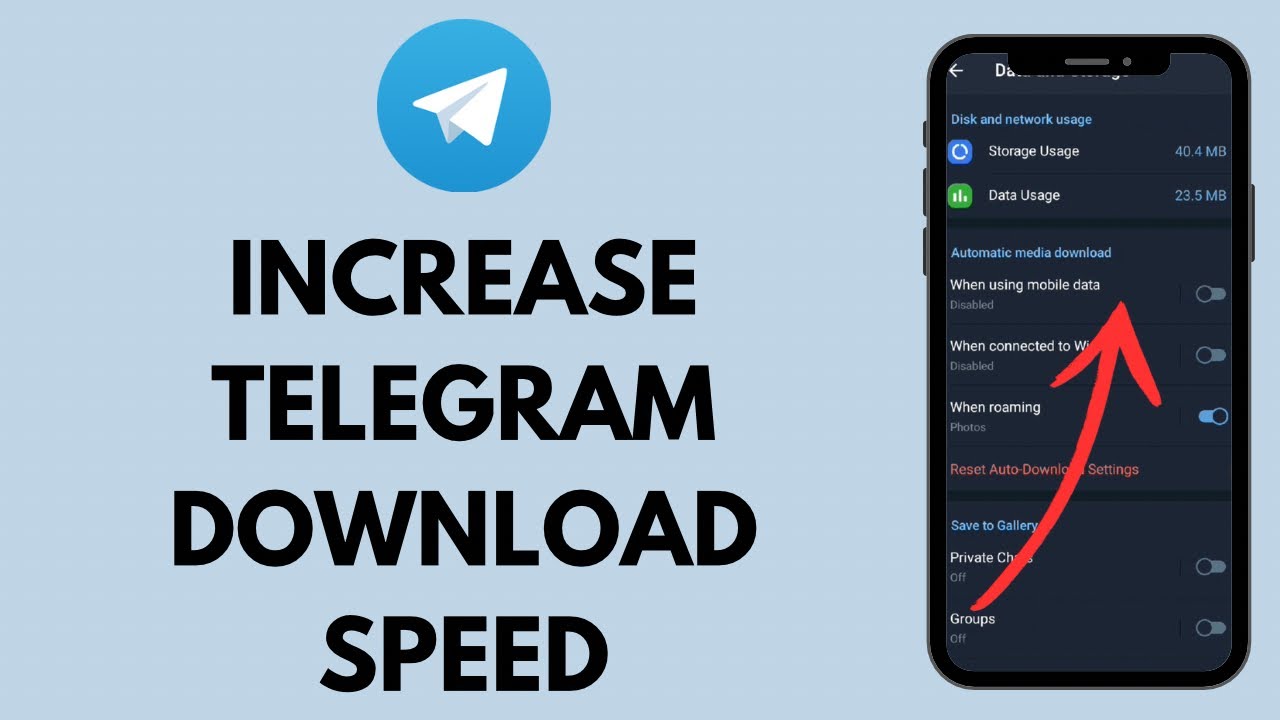 How to Increase Telegram Download Speed (2023) | Speed Up Telegram ...