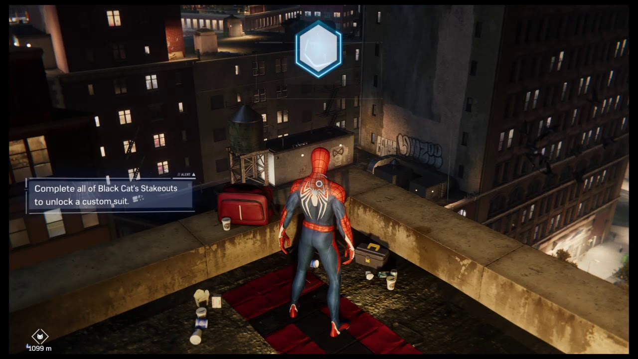 Spiderman mission Stakeout Invetigate Black cat's Camera Marvel's ...
