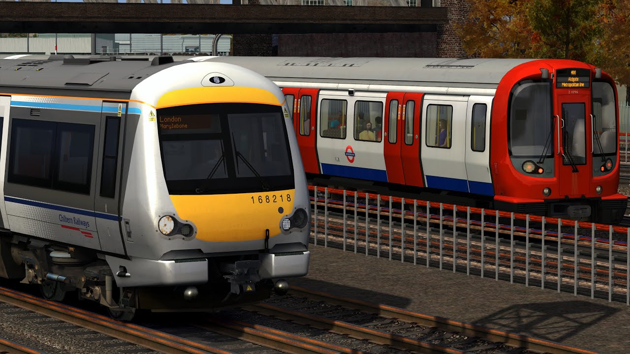 Train Simulator: Oxford - London Marylebone - YouTube