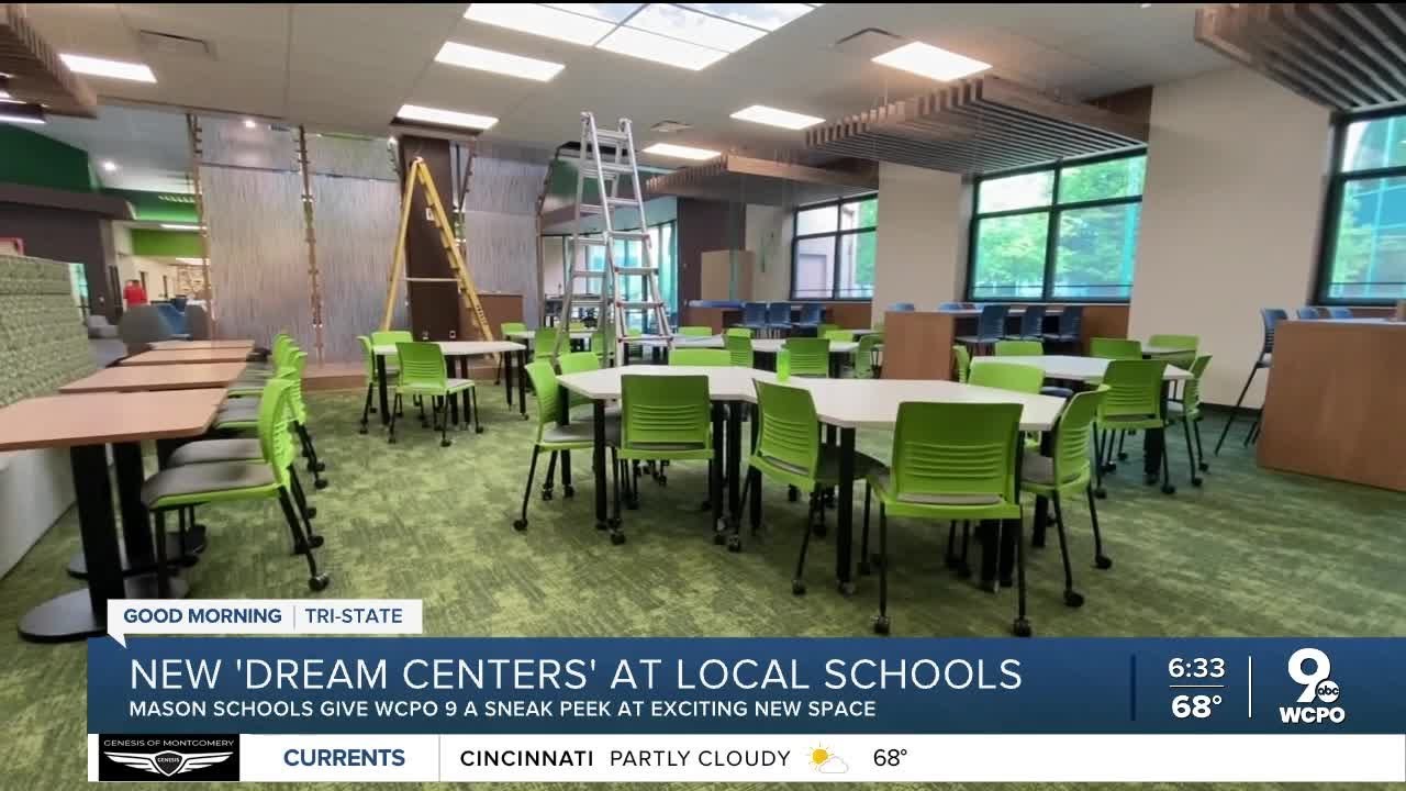 New 'Dream Center' opens to students in Mason Schools - YouTube
