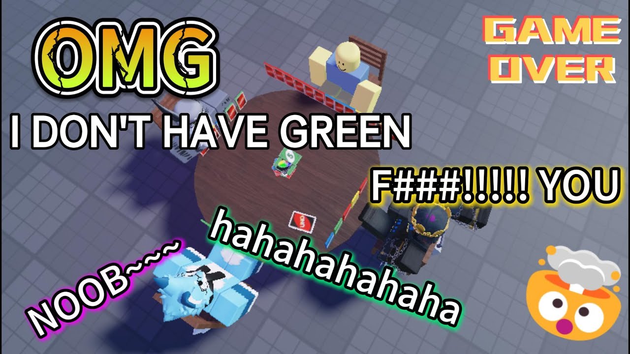 UNO problem - green card meme - YouTube