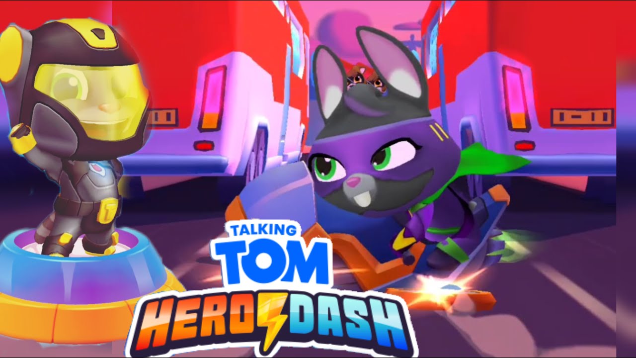 Talking Tom Hero Dash | Talking Tom Hero Dash Walkthrough | Tom Hero ...