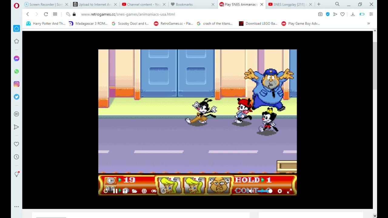 Play SNES Animaniacs USA Online in your browser RetroGames cc Opera ...