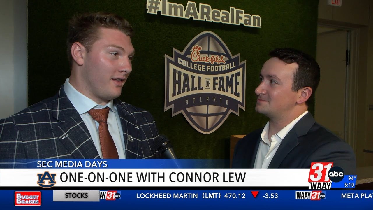 Max Cohan goes one-on-one with Auburn center Connor Lew - YouTube