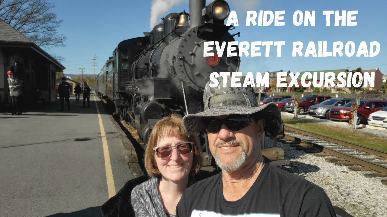 STEAM EXCURSION on the Everett Railroad! - YouTube