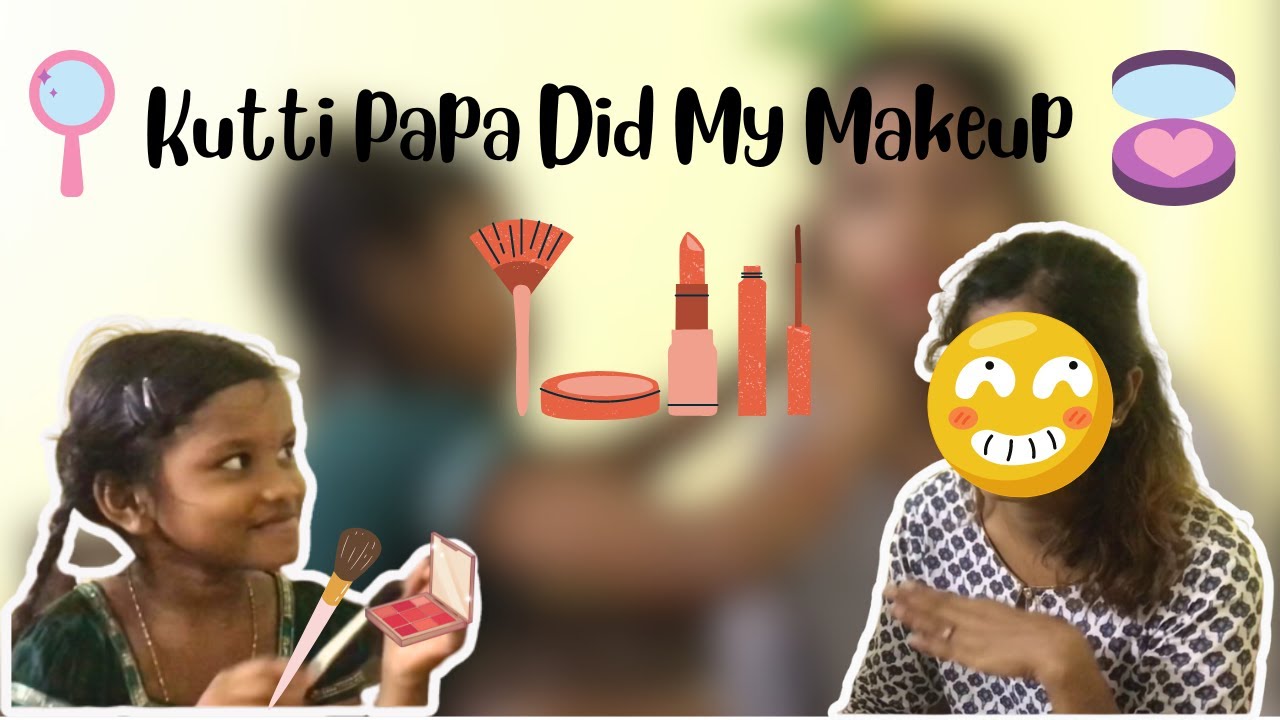 Generational Makeup Fun: 7-Year-Old Does Makeup for 19-Year-Old | Funny ...