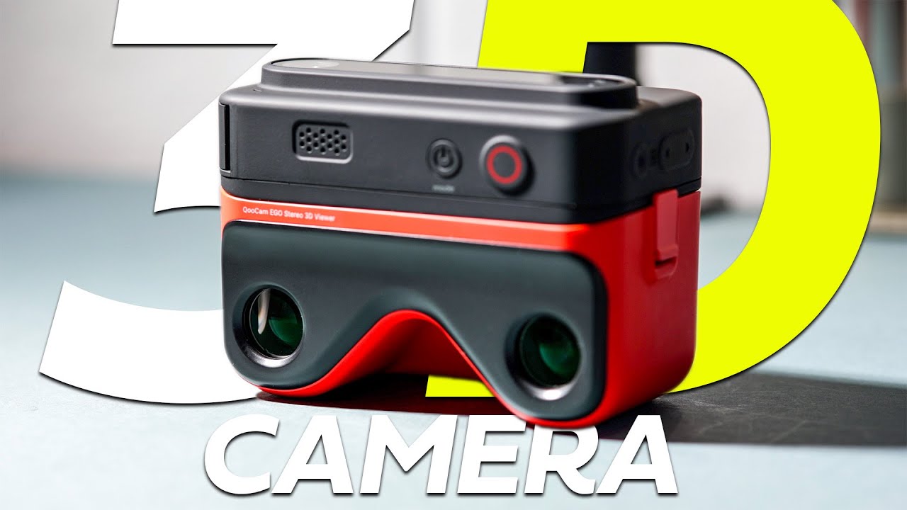 QooCam Ego 3D Camera - Get ready for Apple VisionPro! 👀 - YouTube