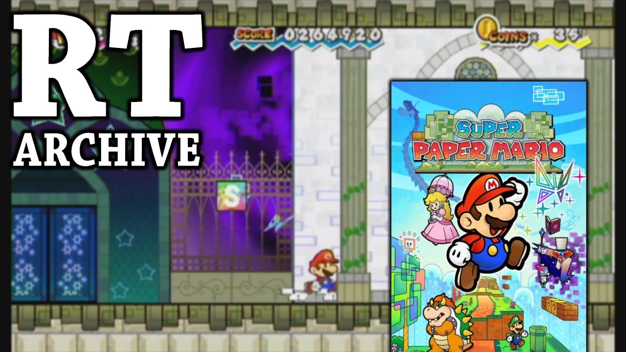 RTGame Streams: Super Paper Mario [3] - YouTube