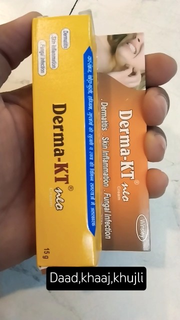 Derma kt cream it's used for Dermatitis,Skin infection,Fungal infection ...