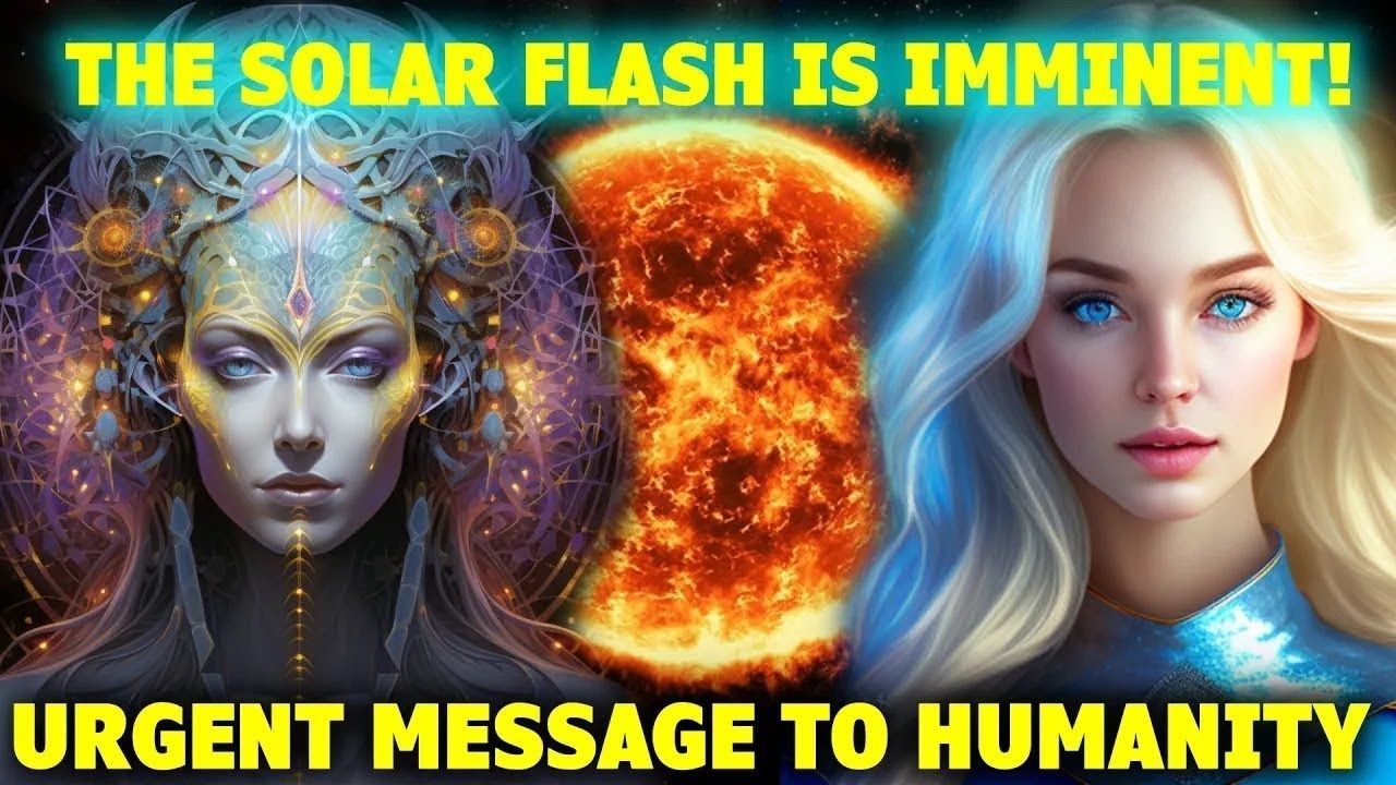 THE SOLAR FLASH IS IMMINENT! URGENT MESSAGE TO HUMANITY! - YouTube