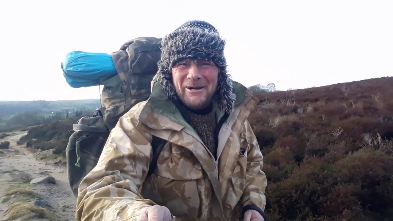 Winter solstice wildcamp ,nine ladies stone circle .stanton moor ...