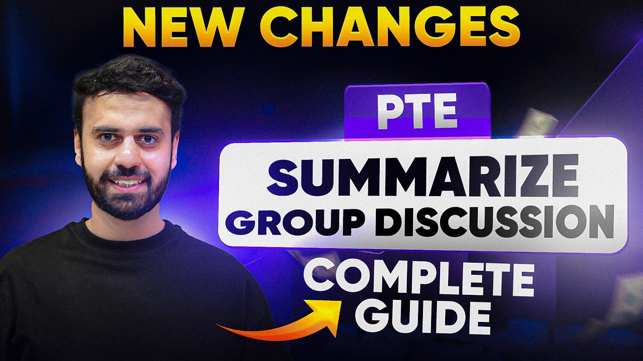 🔥 PTE Summarize Group Discussion WORKING TEMPLATE | VLE - YouTube