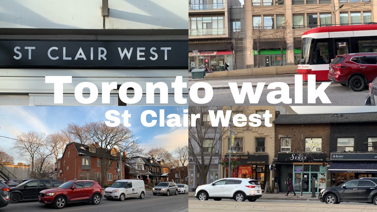 🇨🇦Toronto Walk -St Clair West- / Walking St Clair West in Toronto - YouTube