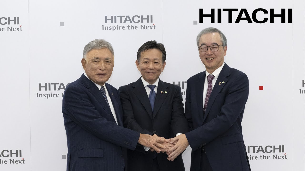 Conference on Change of President & CEO - Hitachi - YouTube
